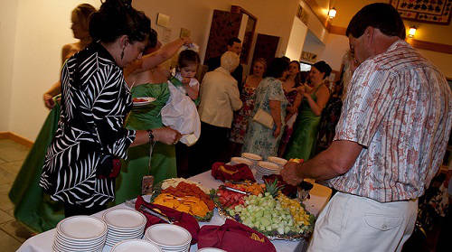 Mistake #5: Don’t Let Your Guests Wait in a Buffet Line for 35 Minutes